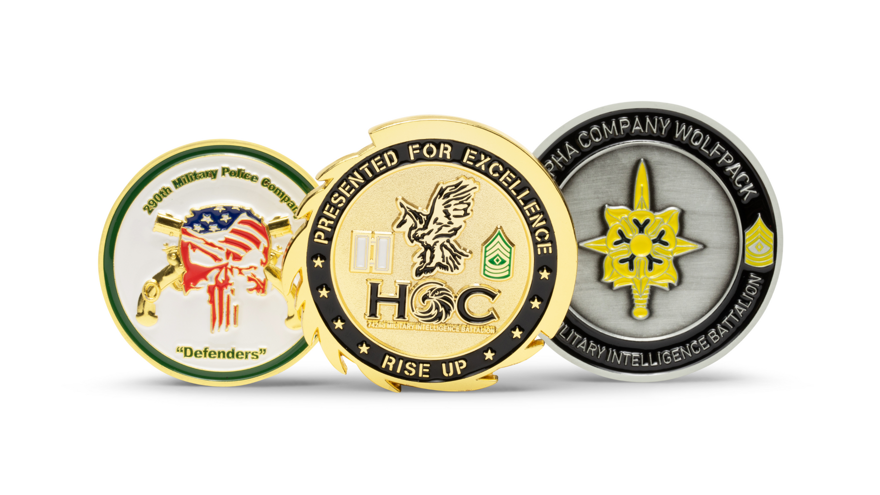 Custom Military Challenge Coins | Command Challenge Coins