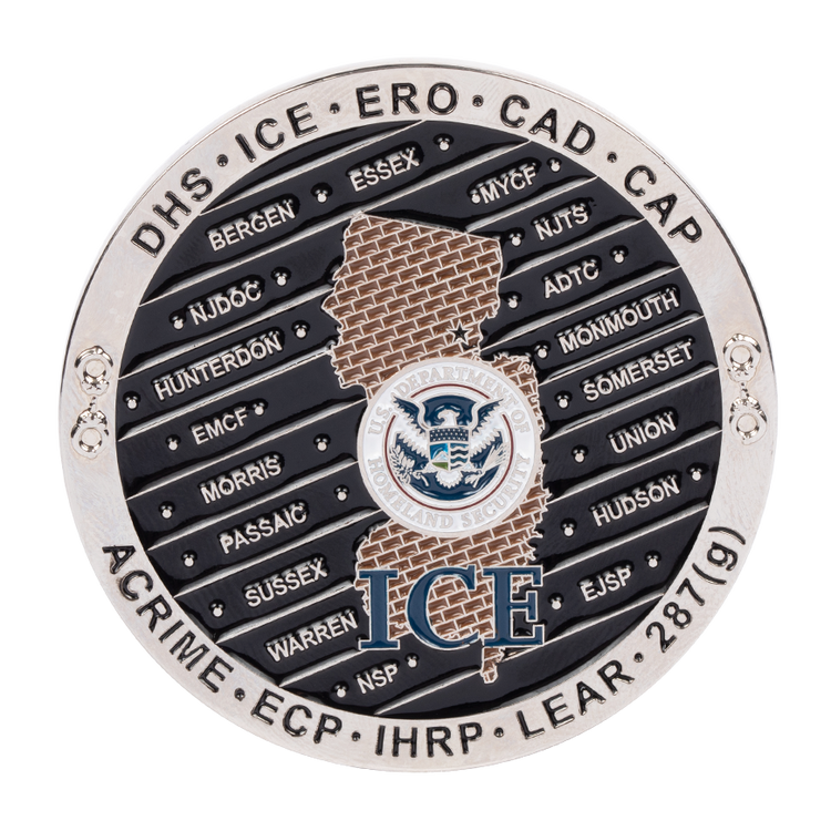 Custom DHS Challenge Coins | Command Challenge Coins