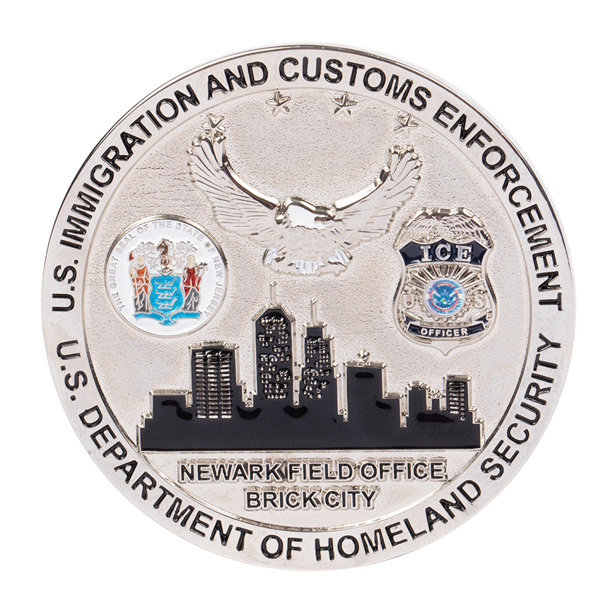 Custom DHS Challenge Coins | Command Challenge Coins