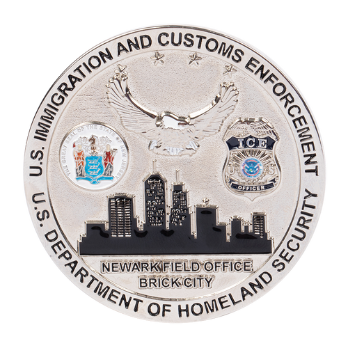 Custom DHS Challenge Coins | Command Challenge Coins