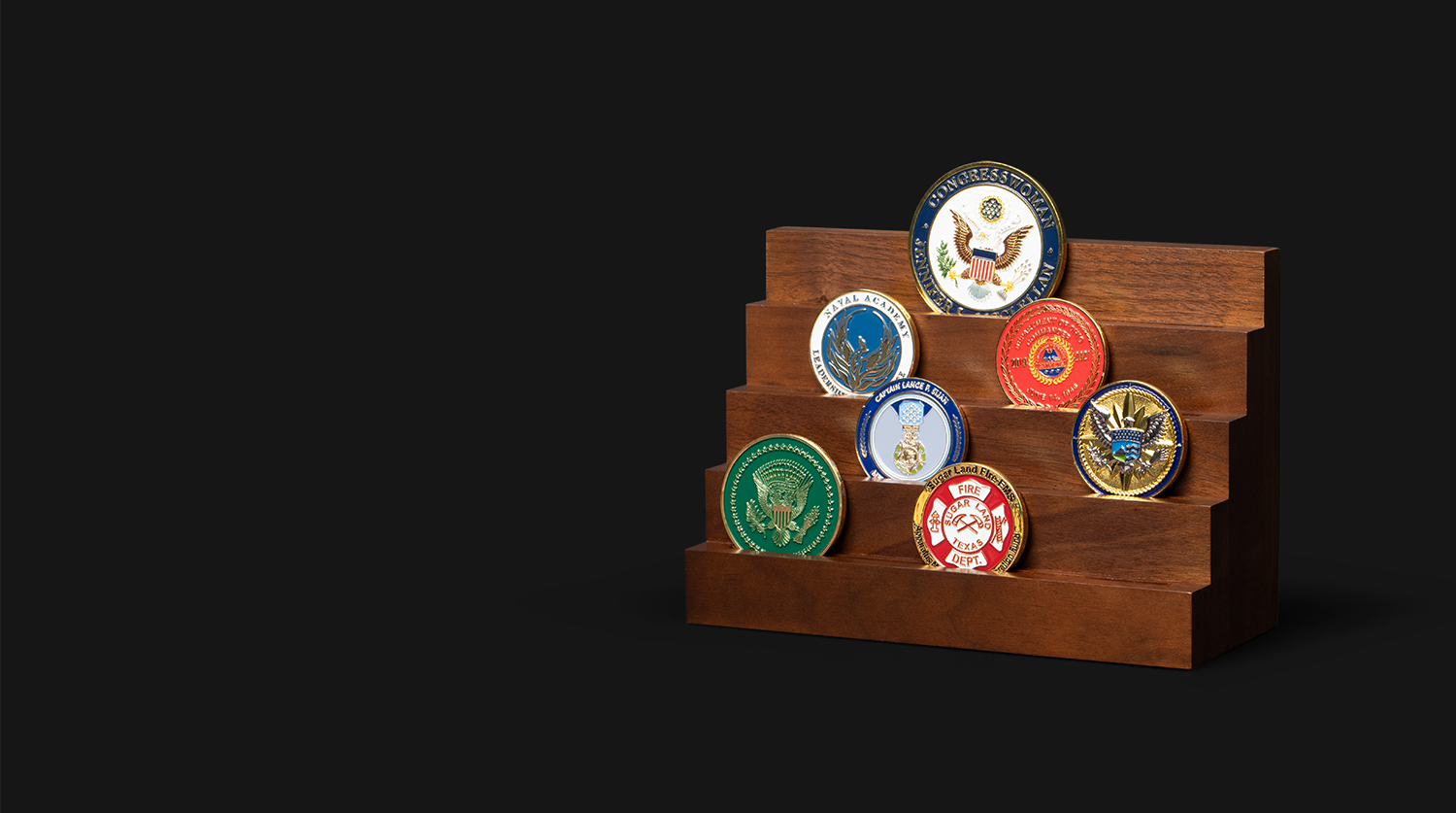 Command Challenge Coins