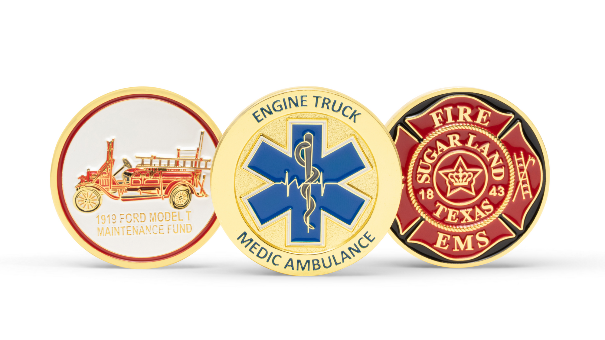 Custom EMS Challenge Coins | Command Challenge Coins