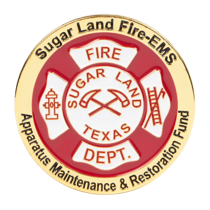 Custom Fire Department Challenge Coins | Command Challenge Coins