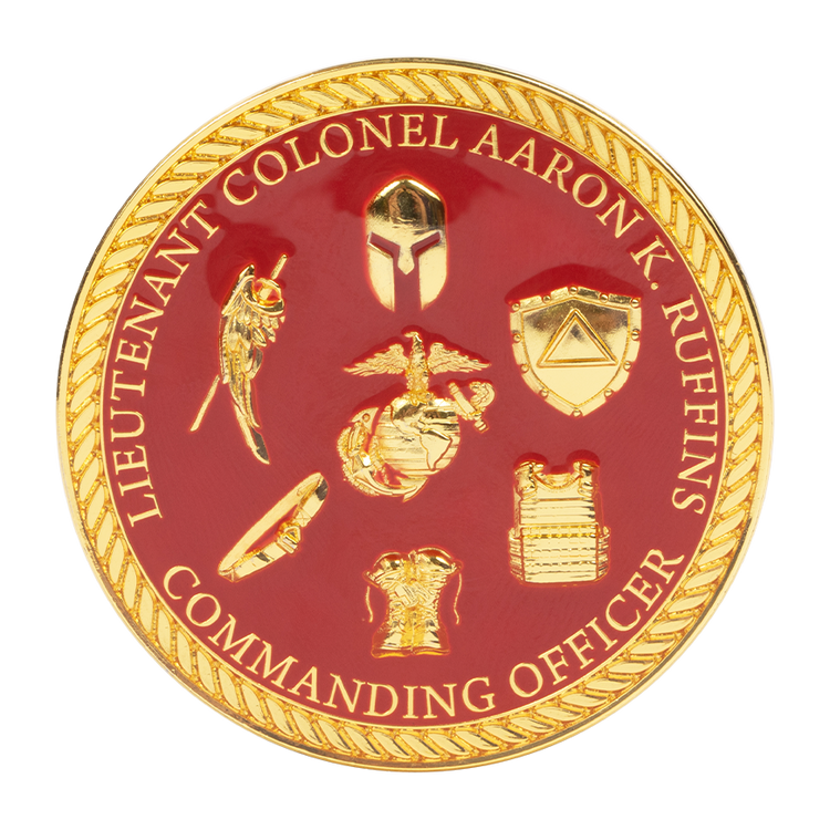 Personalized Custom Challenge Coin Display | Command Challenge Coins