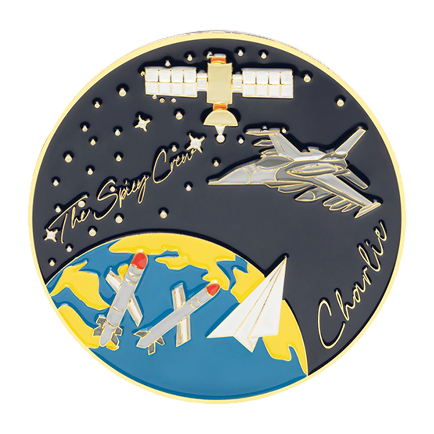 Custom Space Force Challenge Coins | Command Challenge Coins