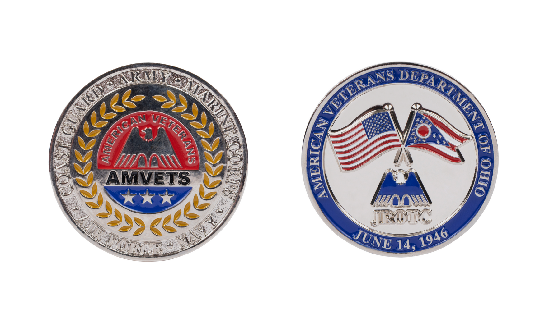 Bulk Veteran Challenge Coins | Command Challenge Coins
